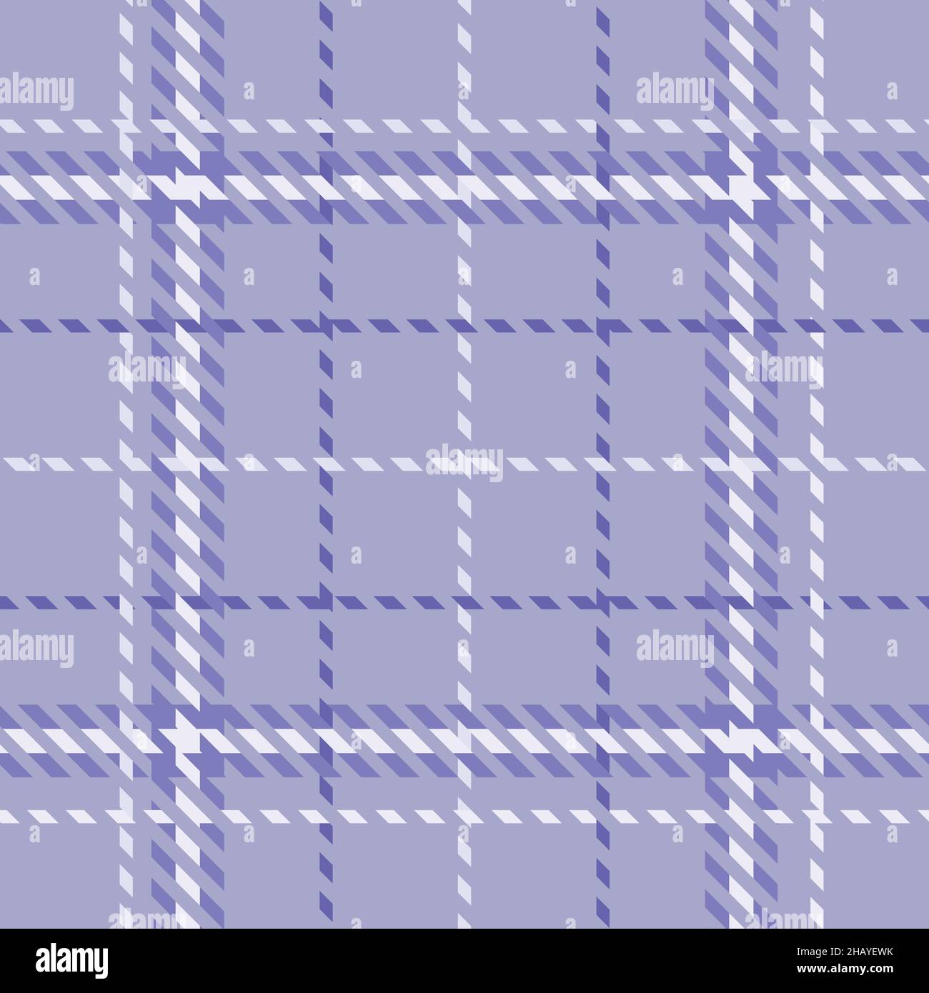 Peri purple tartan color of the year seamless pattern texture. Tonal ...