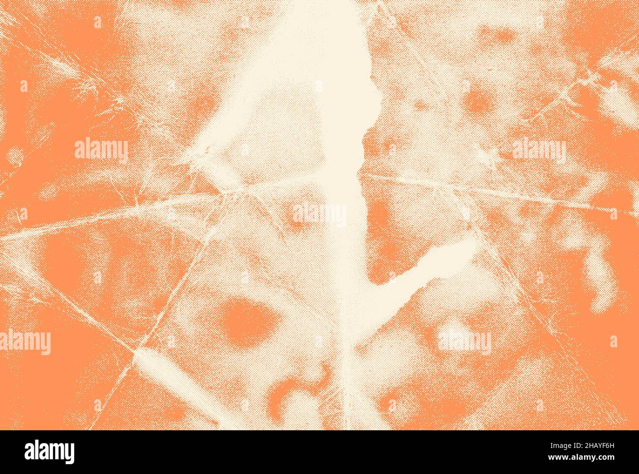 Close up of Halftone Paper Texture for Background Stock Photo - Alamy