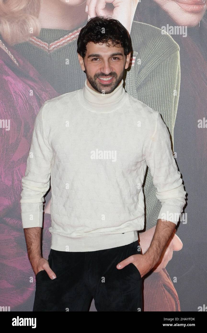 Raimondo Todaro attends the red carpet of the movie 7 donne e un ...