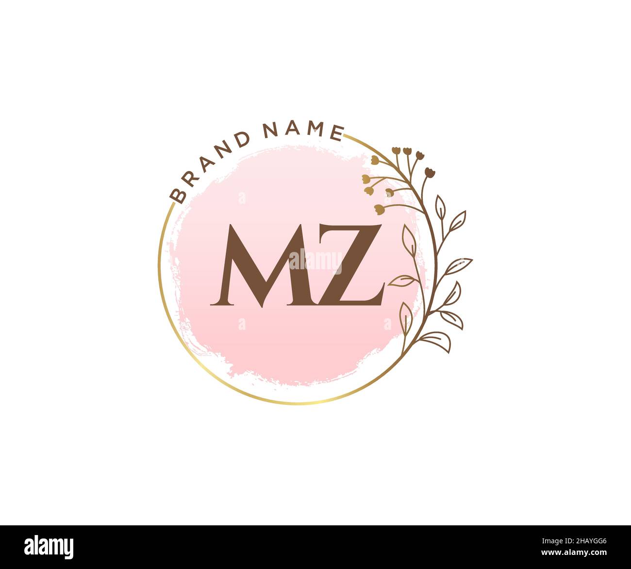 Mz Logo Vector Vectors High Resolution Stock Photography and Images - Alamy