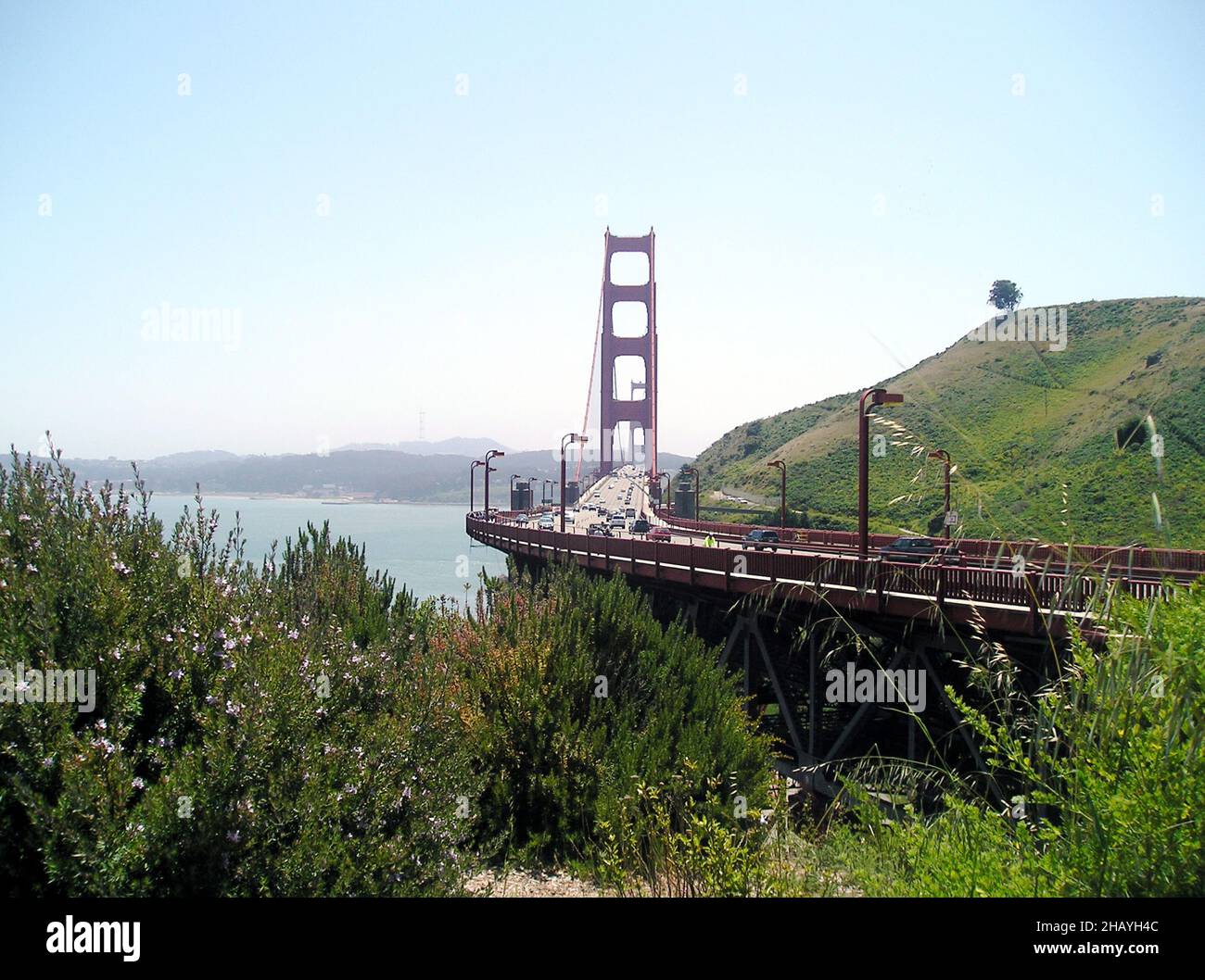 Beautiful Golden Gate Bridge in Presidio, United States of America at ...