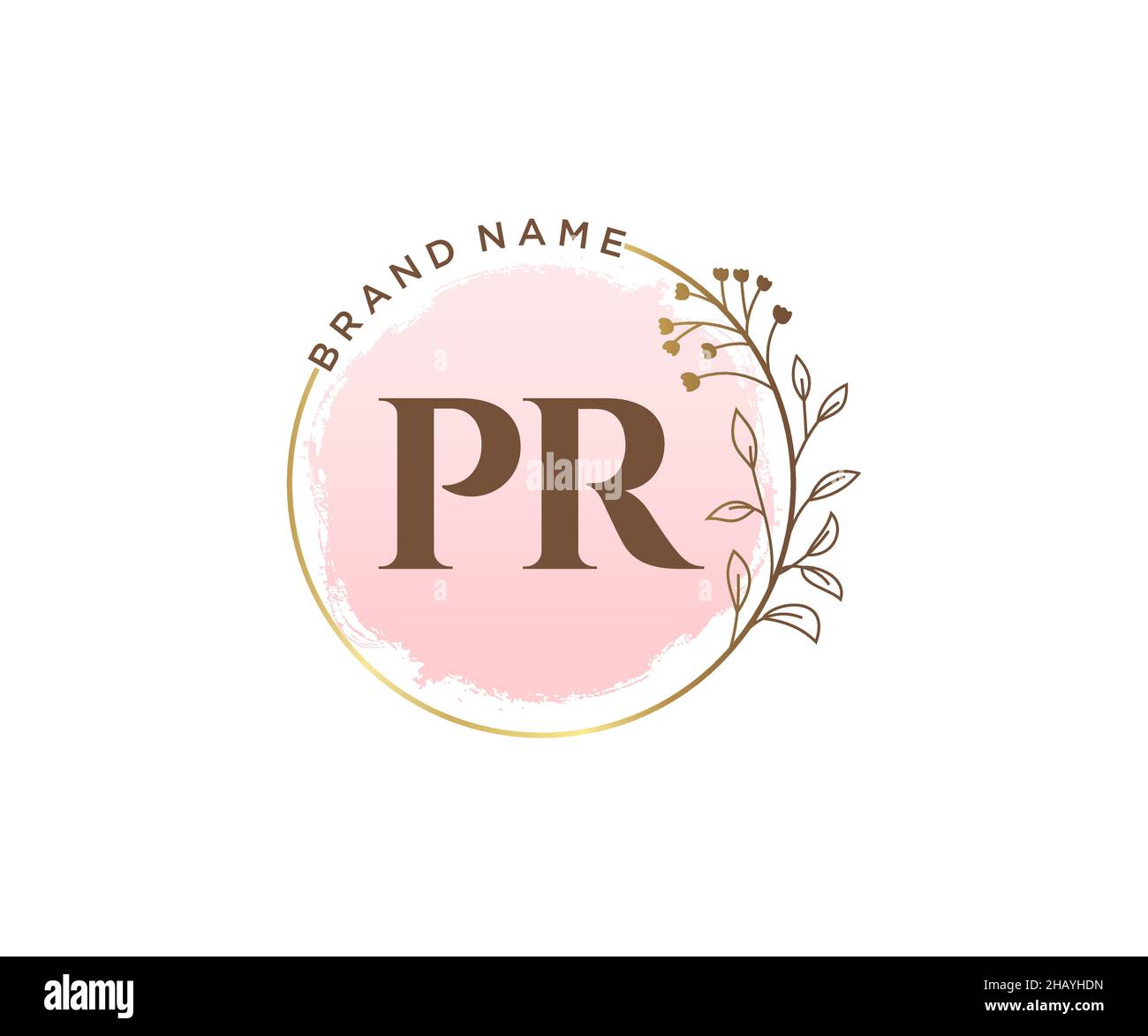 Pr logos hi-res stock photography and images - Alamy