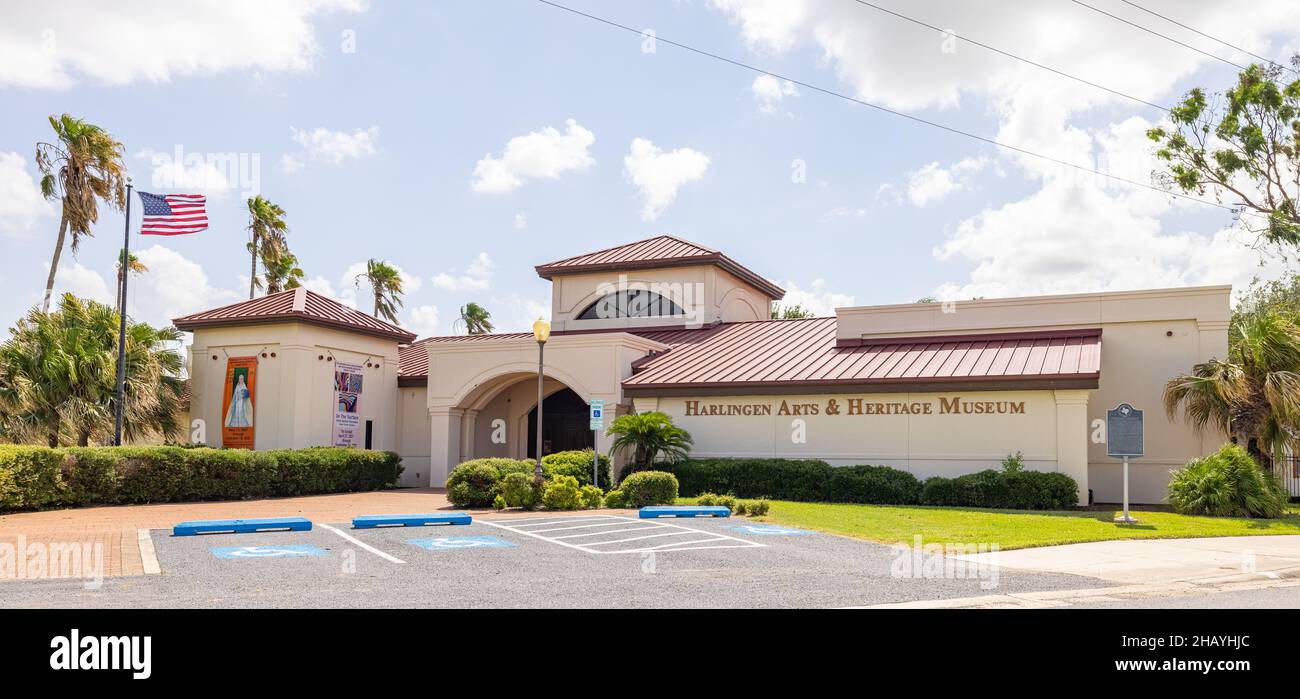 Harlingen, Texas, USA - June 24, 2021: The Harlingen Arts and Heritage ...