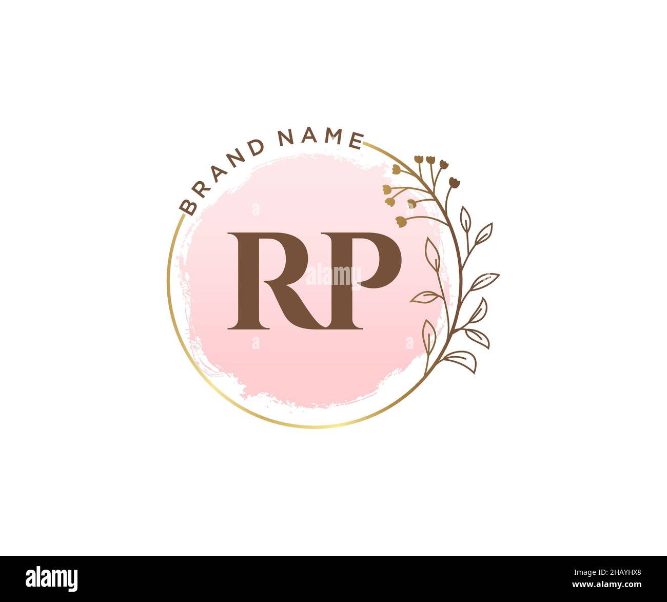 Rp minimal logo hi-res stock photography and images - Alamy