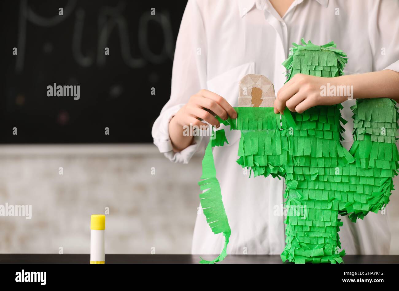 Woman making mexican pinata hi-res stock photography and images - Alamy