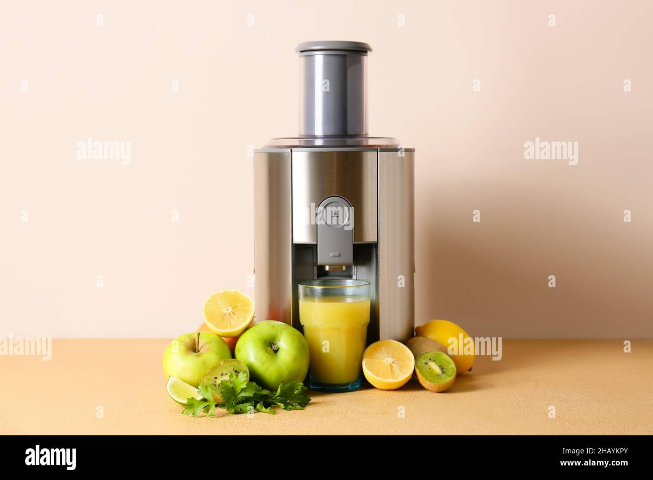 Modern juicer fresh fruits hi-res stock photography and images - Alamy