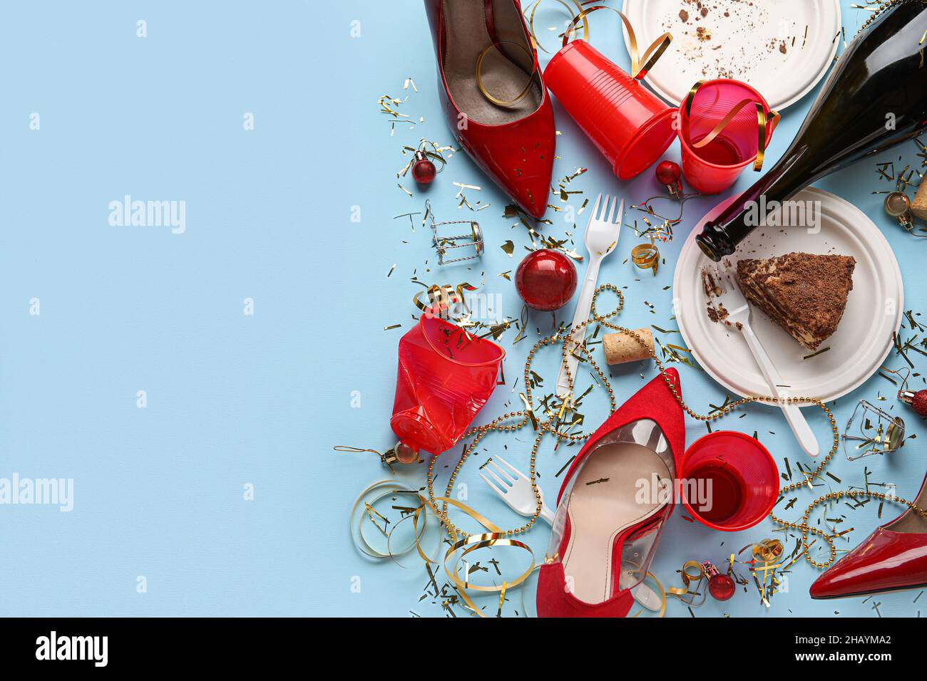 Leftover christmas cake hi-res stock photography and images - Alamy