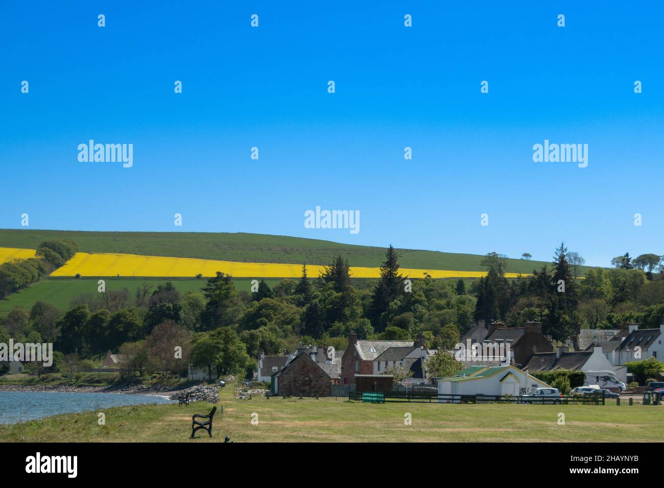 Coastal villagescape, Cromarty, Highlands, Scotland, UK Stock Photo - Alamy