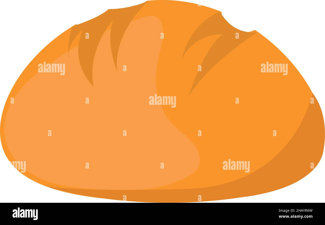 baked bread design over white Stock Vector Image & Art - Alamy