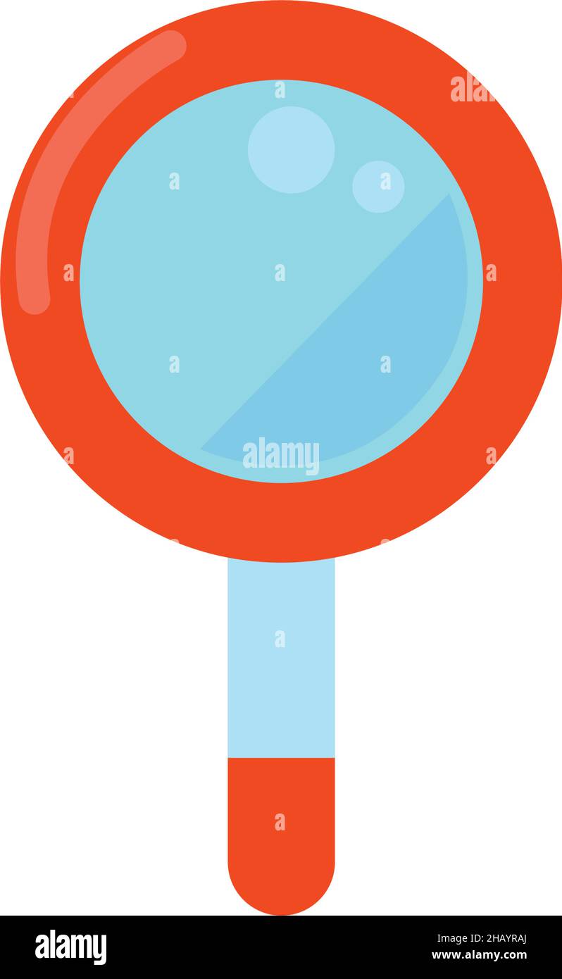 red loupe design over white Stock Vector Image & Art - Alamy