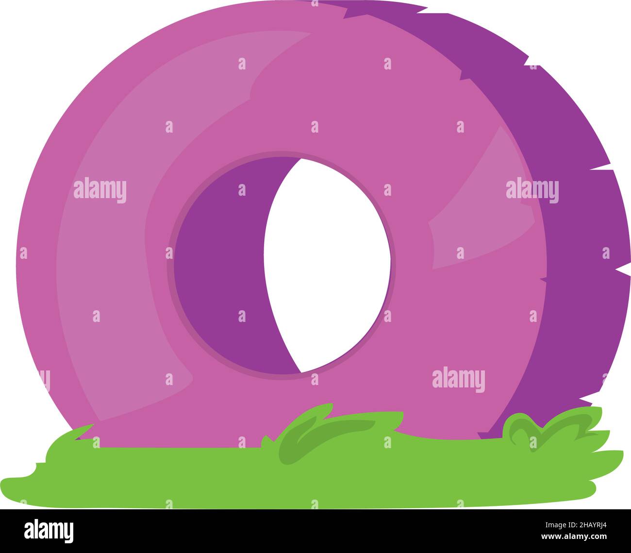 park pink tire over grass Stock Vector Image & Art - Alamy