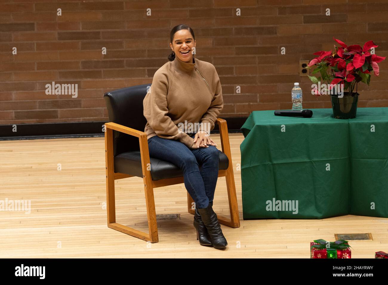 New York, NY - December 15, 2021: Ms. Misty Copeland of ABT attends ...