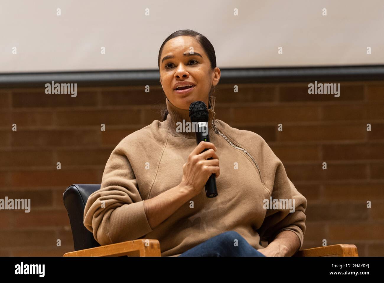 New York, NY - December 15, 2021: Ms. Misty Copeland of ABT attends ...