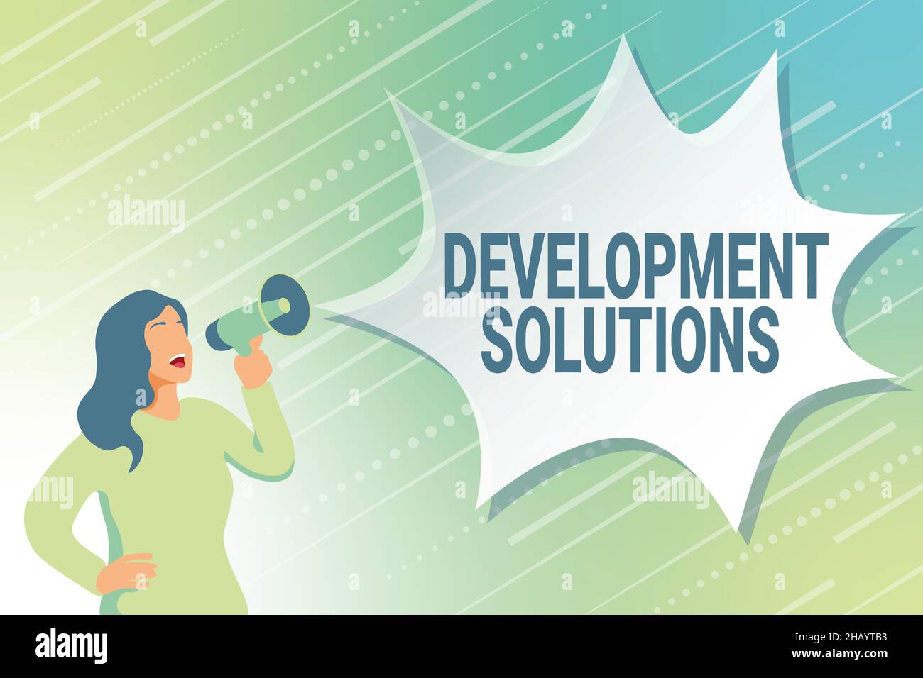 Writing displaying text Development Solutions. Word Written on Efficient Planning based on the ...