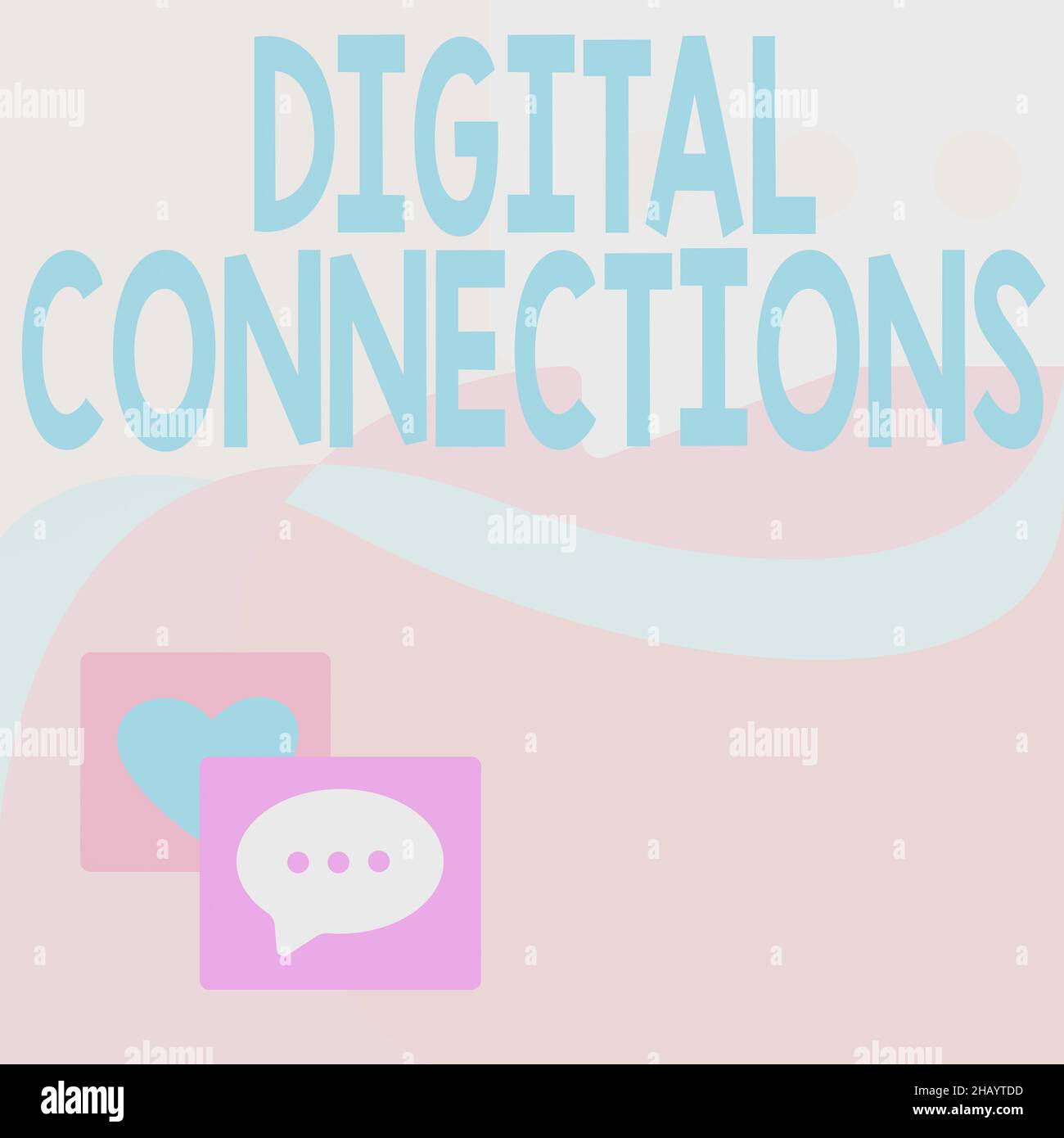 Inspiration showing sign Digital Connections. Business showcase ...