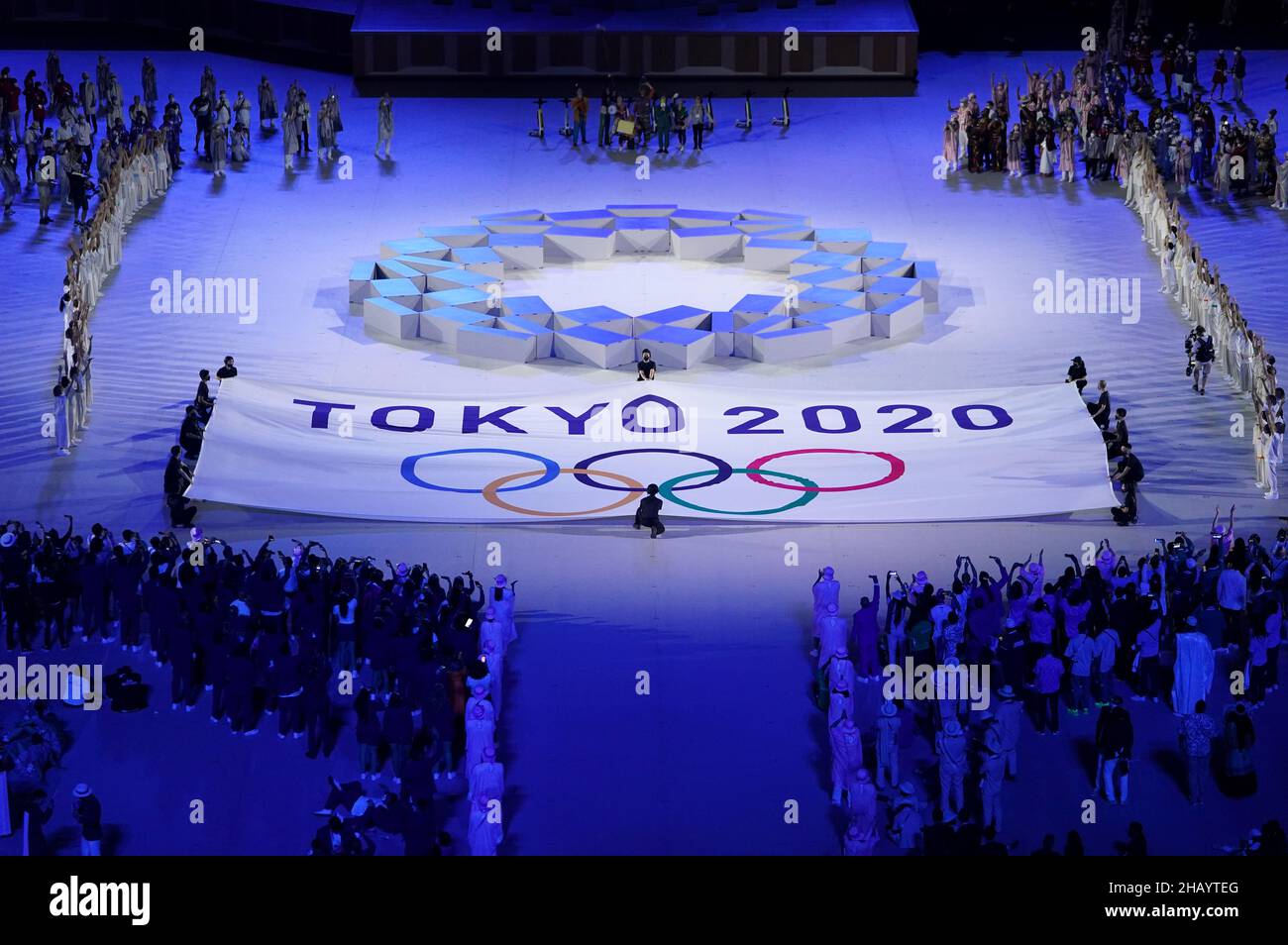 File photo dated 23-07-2021 of The Olympic teams from every country ...