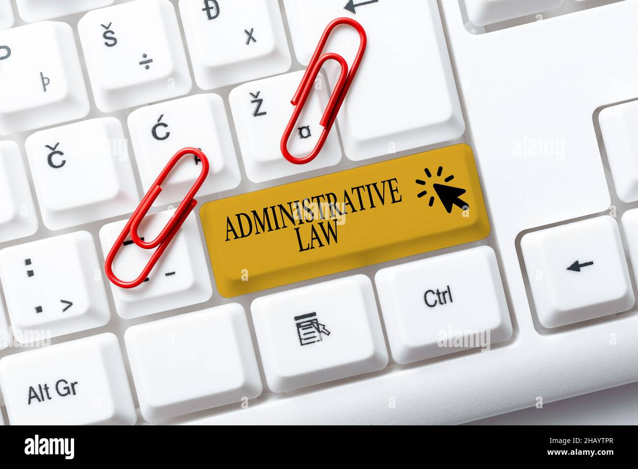 Conceptual caption Administrative Law. Business concept Body of Rules ...