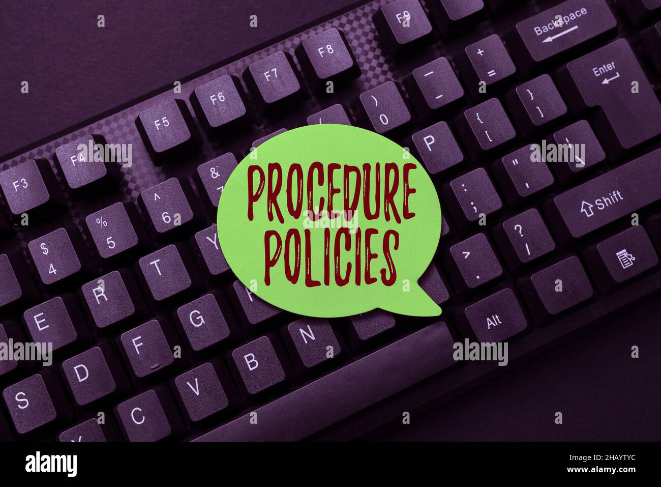 Text caption presenting Procedure Policies. Conceptual photo Steps to ... Text caption presenting Procedure Policies. Conceptual photo Steps to ...