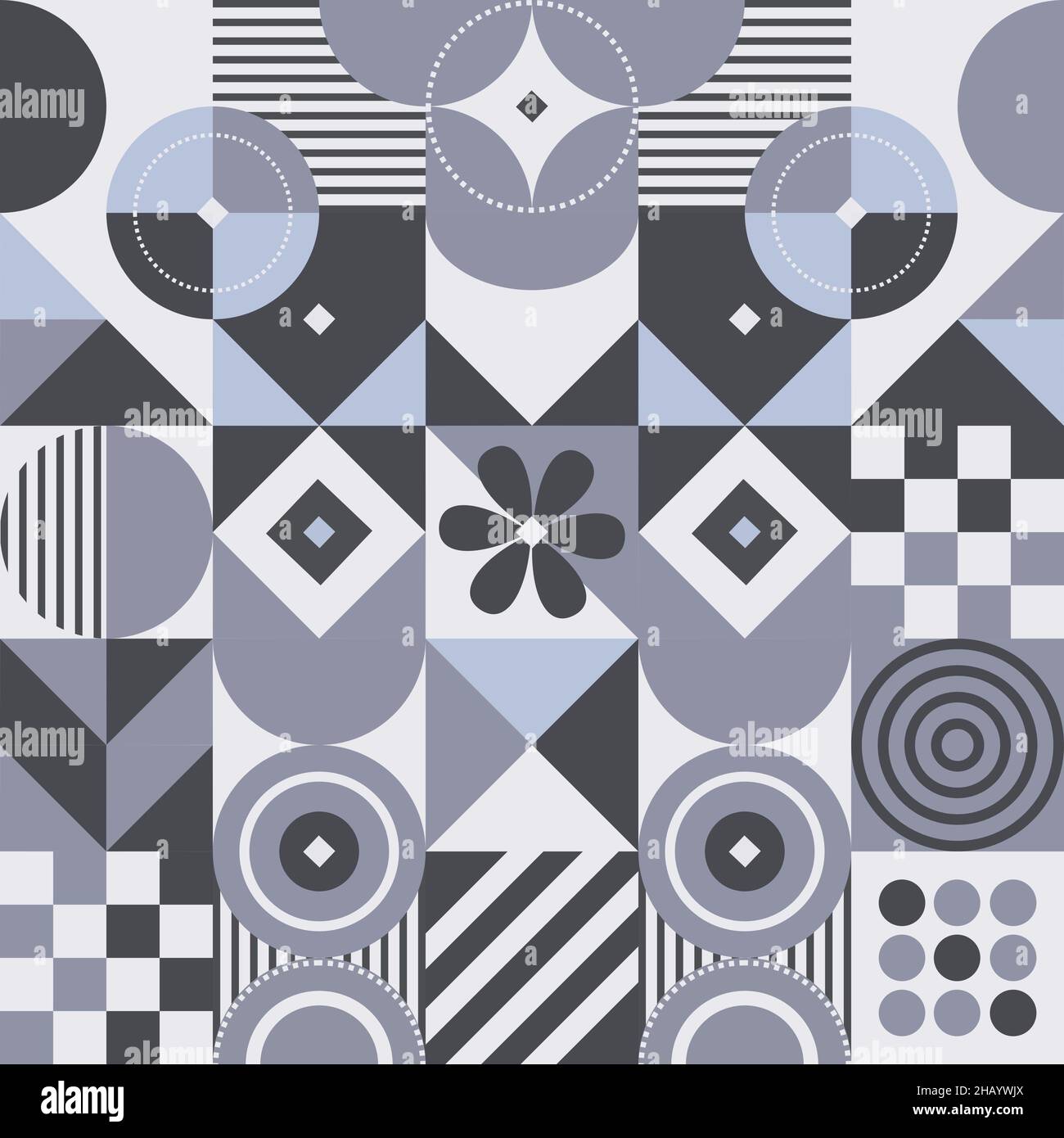 Seamless pattern Neo Geometric design in Elegant color. Abstract and ...