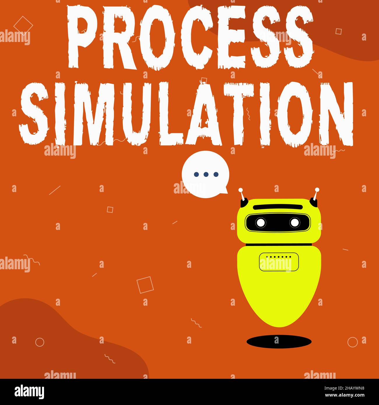 Inspiration showing sign Process Simulation. Concept meaning Technical ...