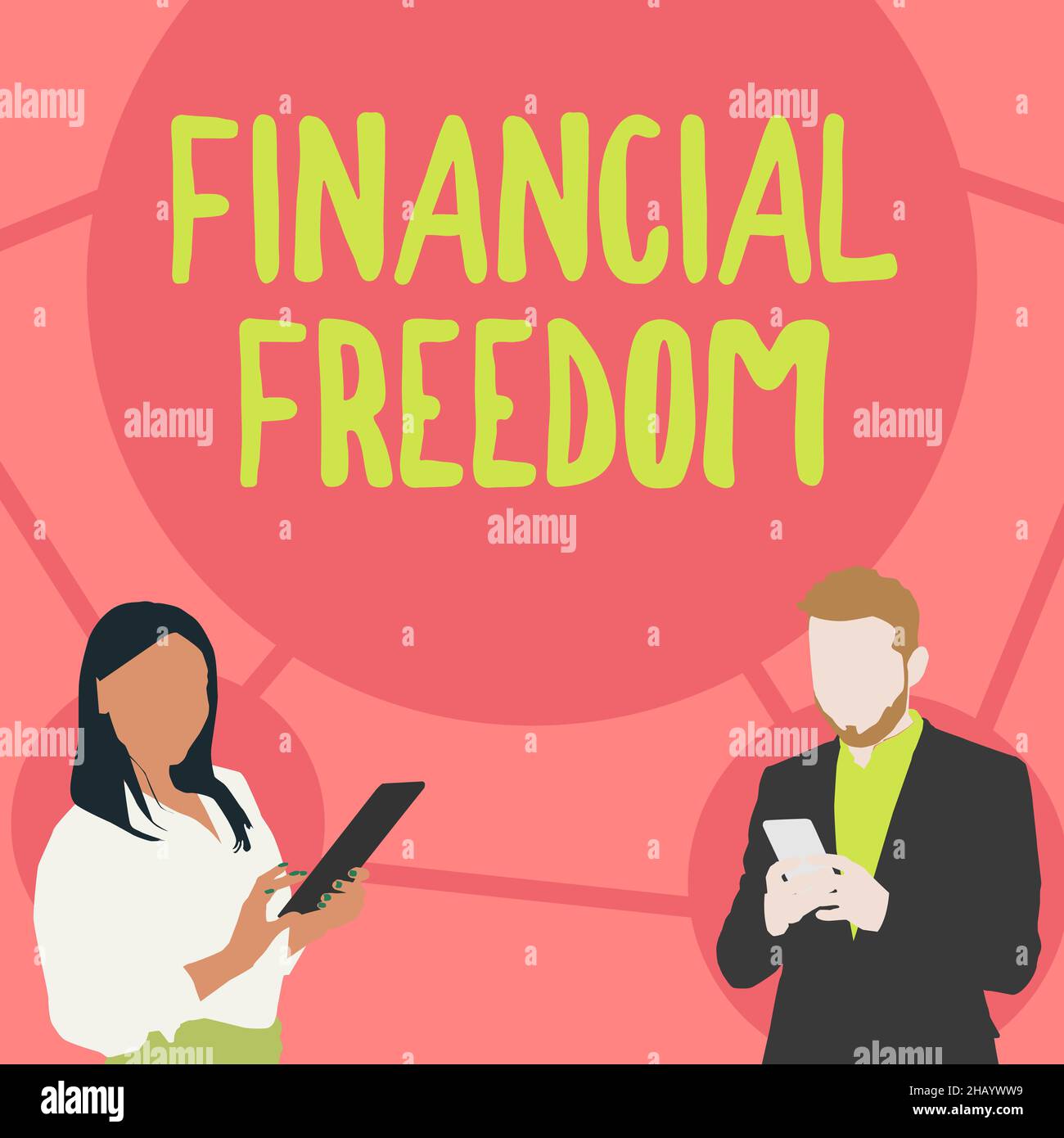 Text sign showing Financial Freedom. Word Written on Having money Free ...