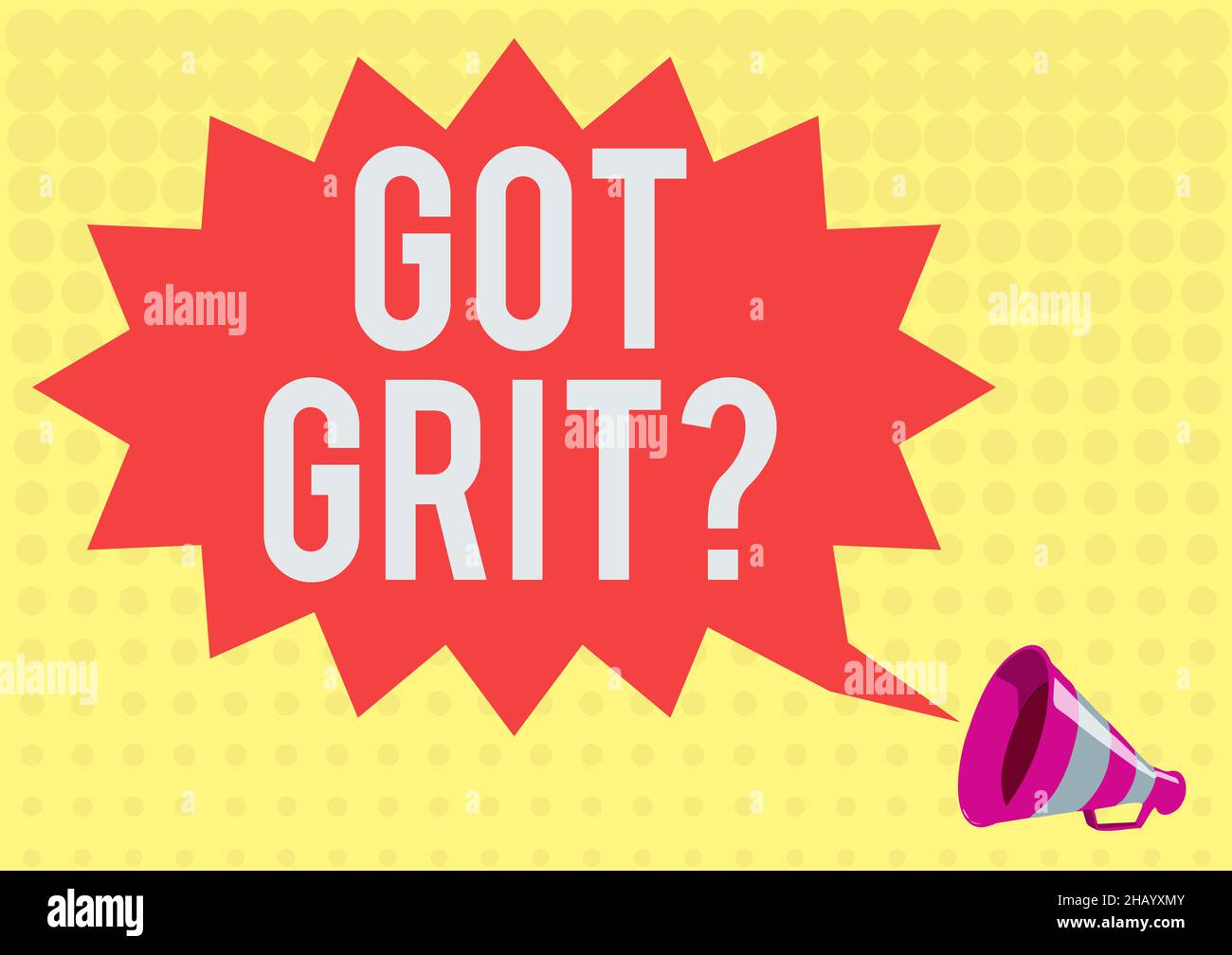 Text showing inspiration Got Grit Question. Business showcase A ...
