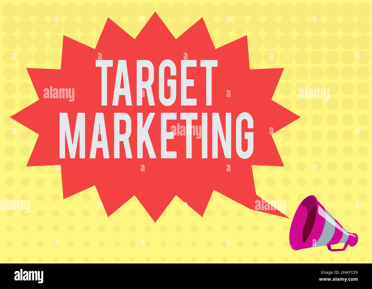 Text showing inspiration Target Marketing. Business approach Audience ...