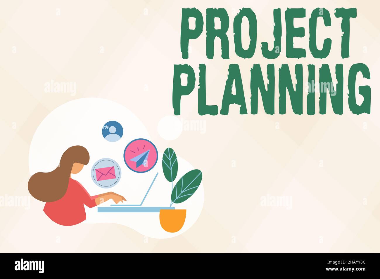 Text sign showing Project Planning. Conceptual photo schedules such as ...