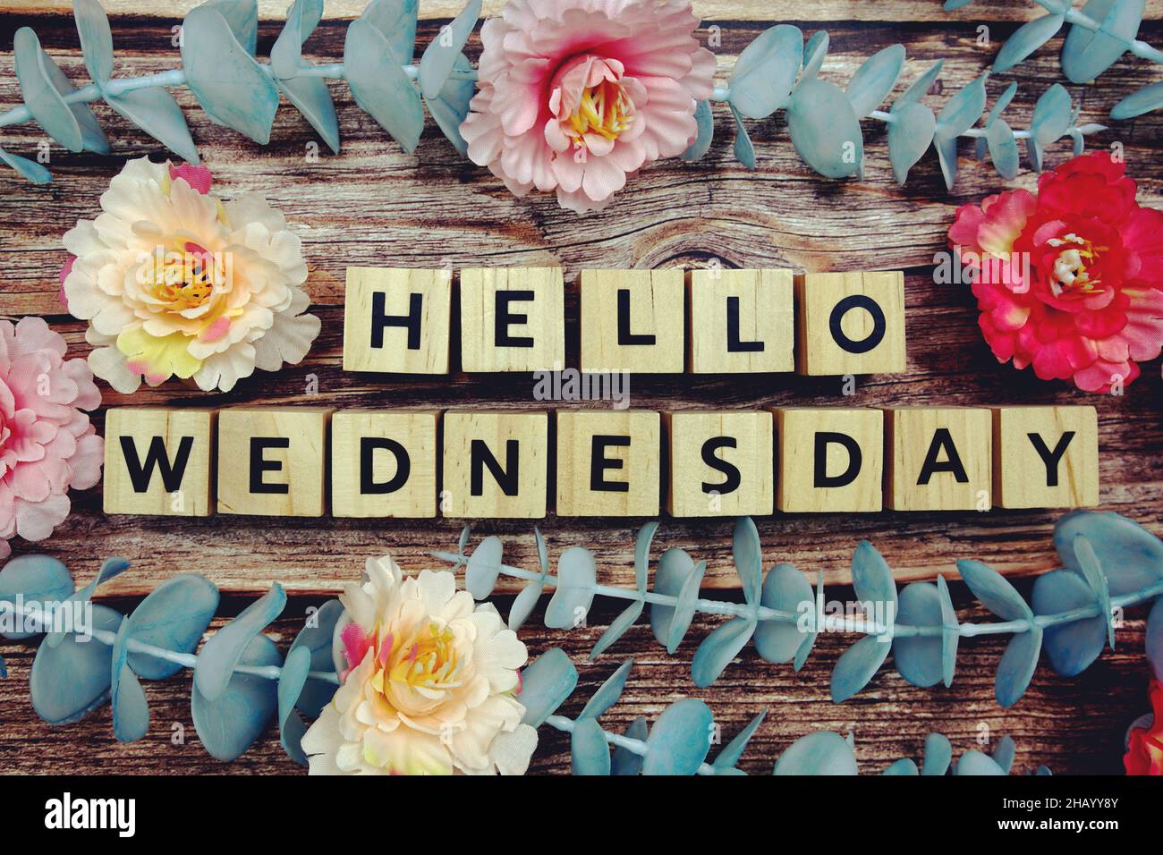 Wednesday alphabet hi-res stock photography and images - Alamy