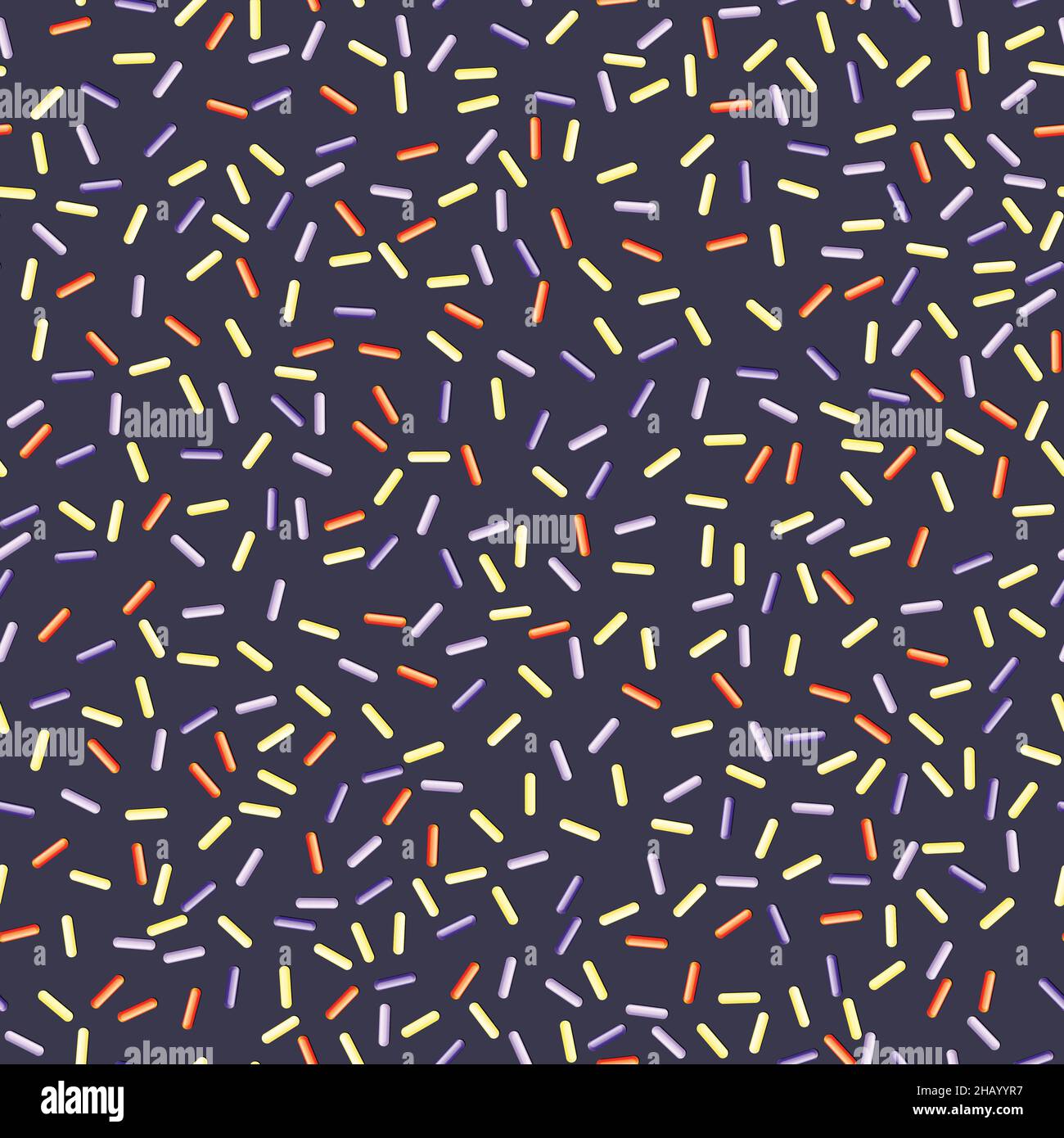 Seamless pattern with candy donut glaze on color background. 3d ...