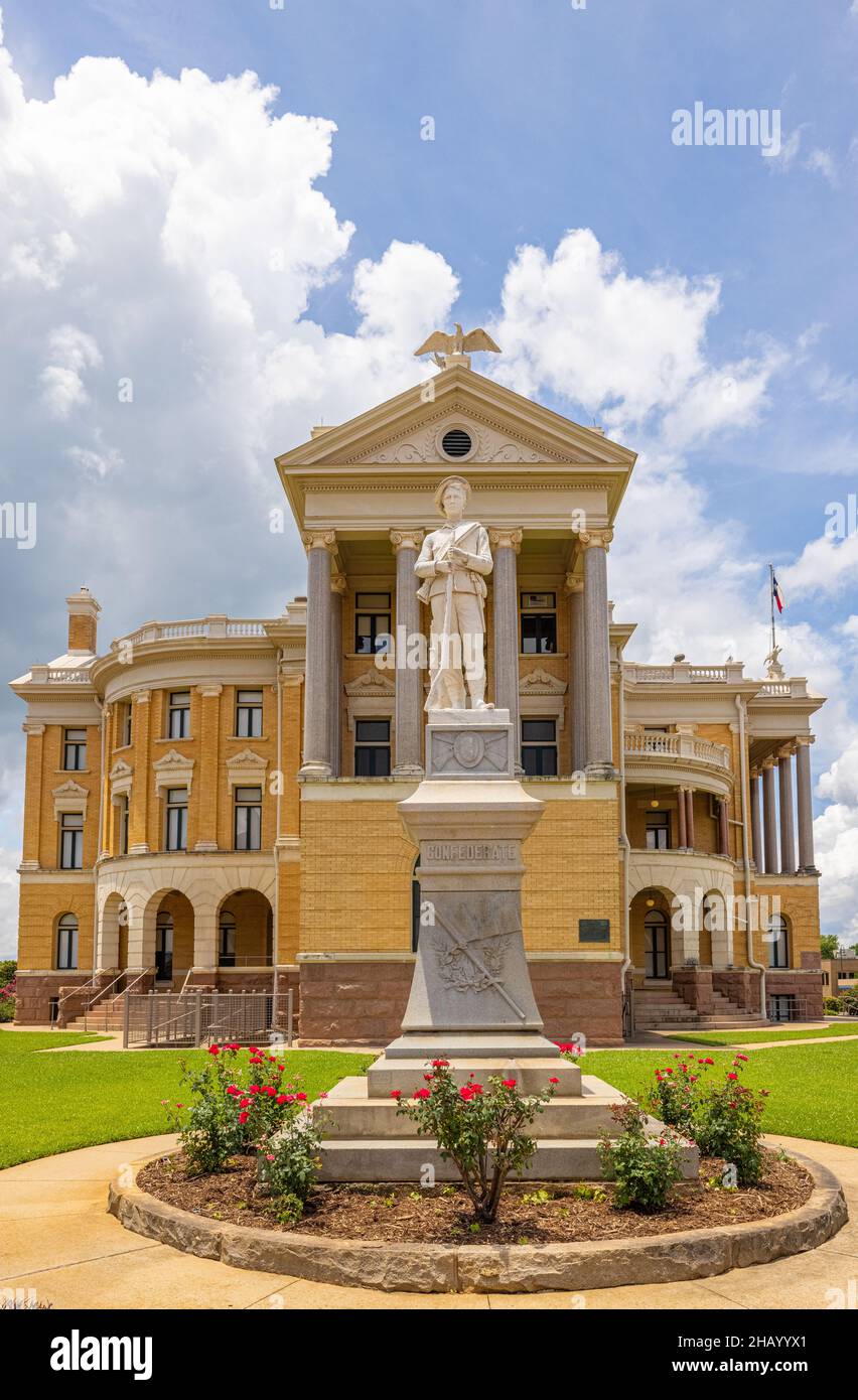 Marshall, Texas, USA - June 28, 2021: The Harrison County Courthouse ...