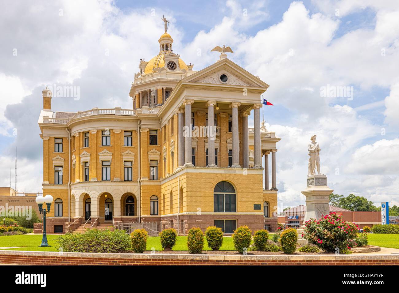 Marshall, Texas, USA - June 28, 2021: The Harrison County Courthouse ...