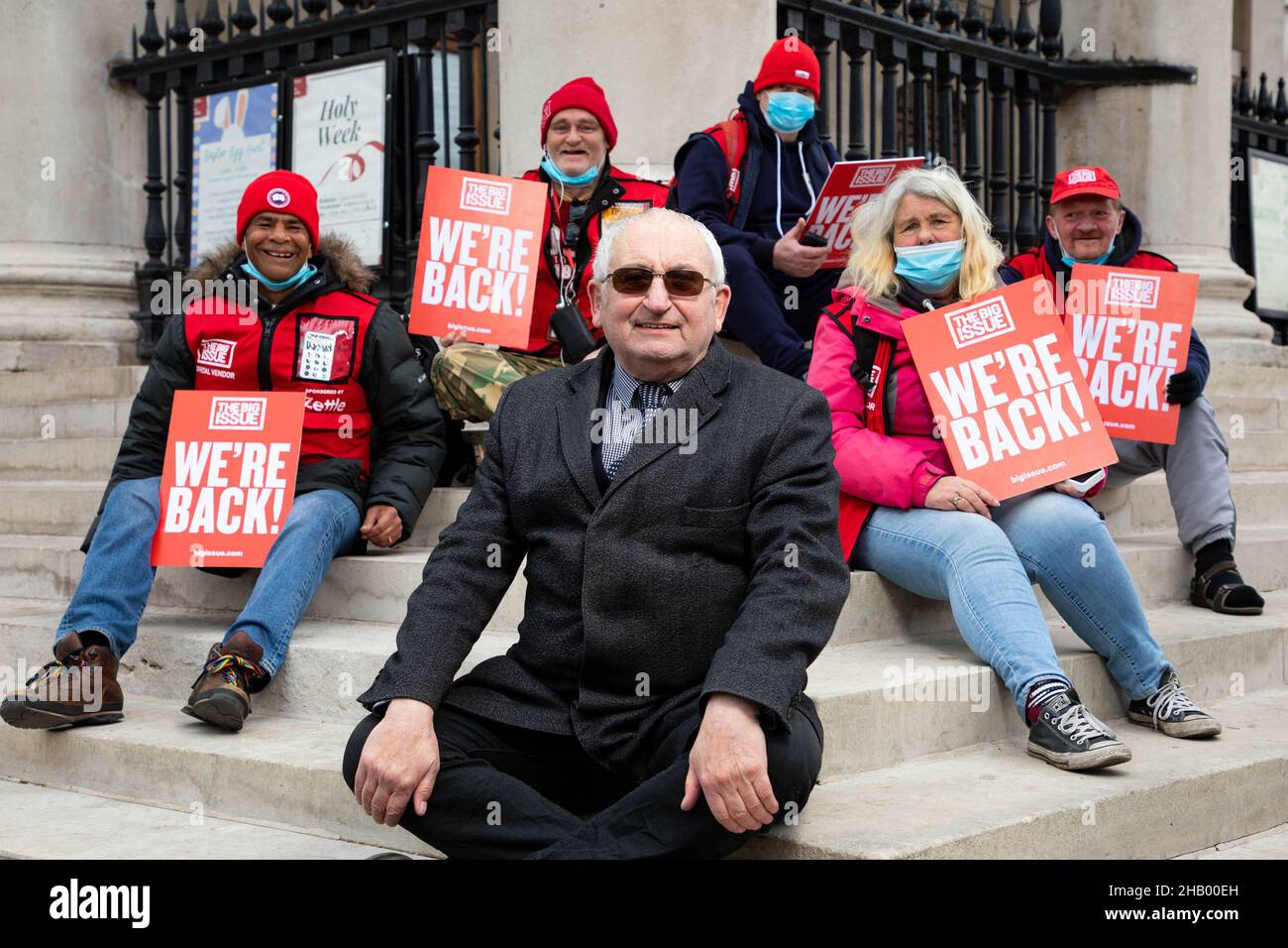 EDITORIAL USE ONLY File photo dated 12/04/21 of Lord John Bird, founder ...