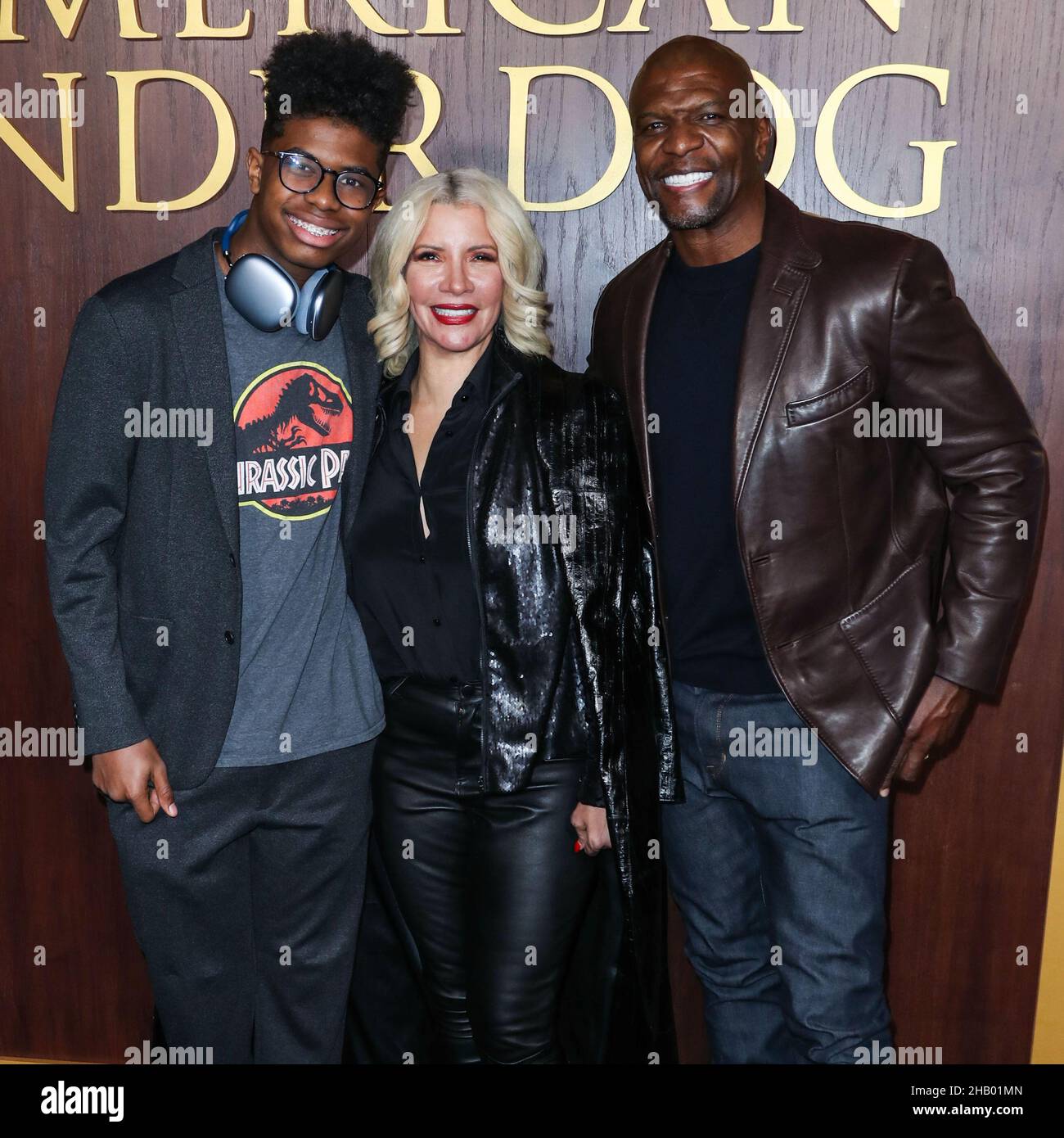 Terry crews and family red carpet event High Resolution Stock ...
