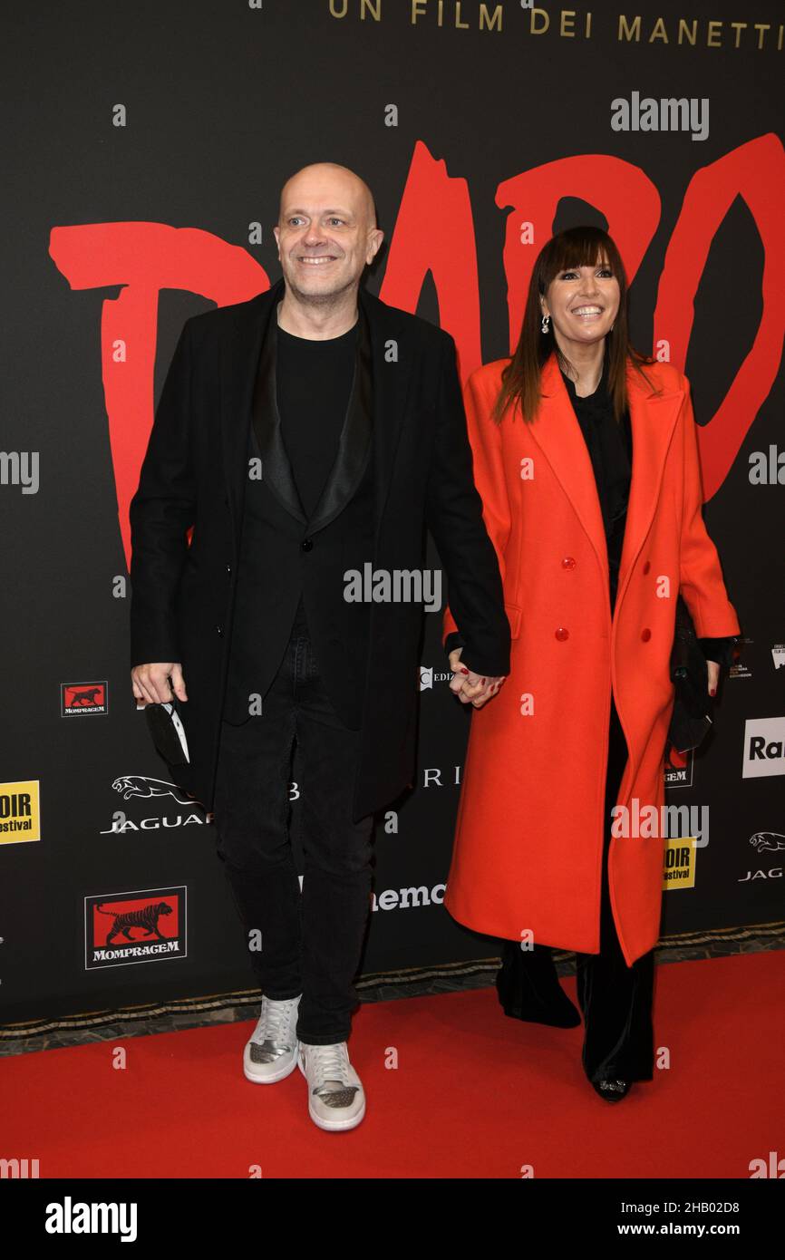 Milan, Italy. 10th Dec, 2021. Milan - Diabolik Film Preview, The Space ...