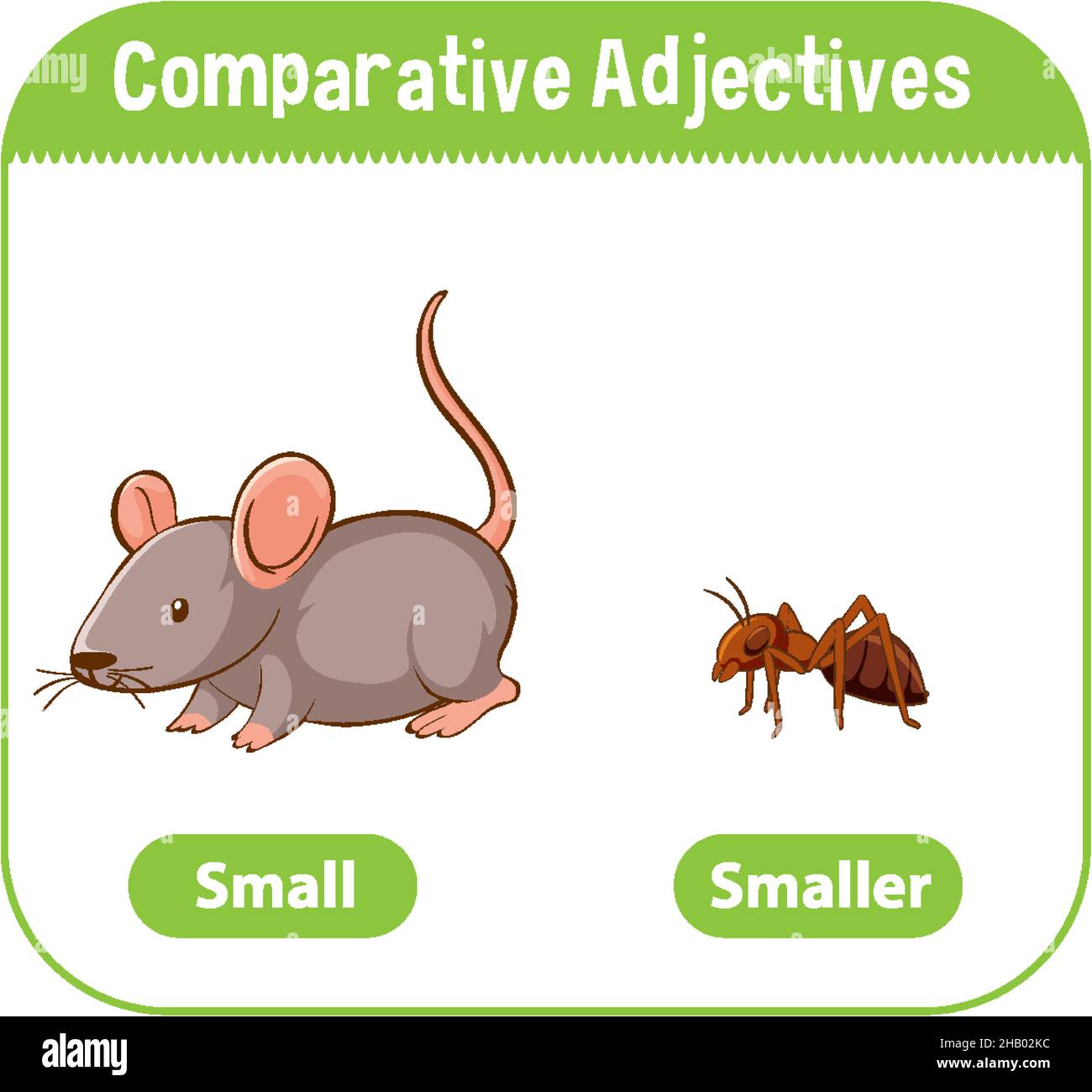 Comparative adjectives hi-res stock photography and images - Alamy