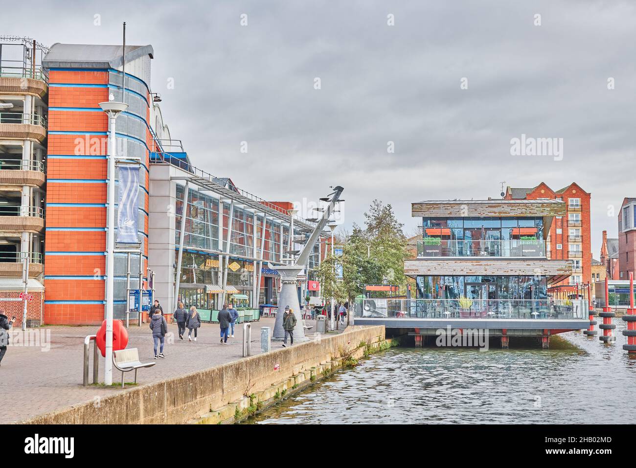 Brayford pool, Lincoln, England Stock Photo - Alamy