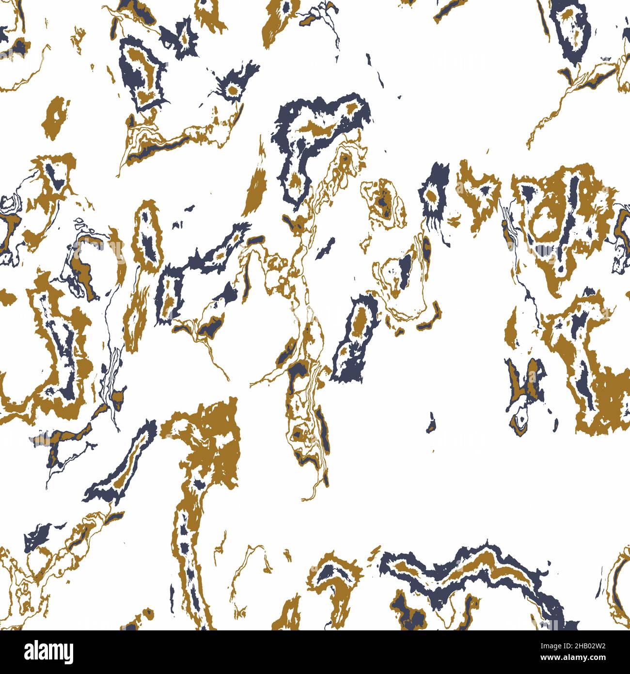 White tonal marbled seamless texture. Irregular pale ink blotch paint ...
