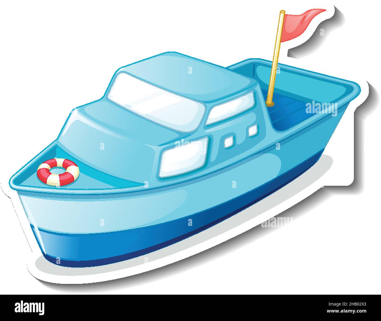 Boat on wheels Stock Vector Images - Alamy