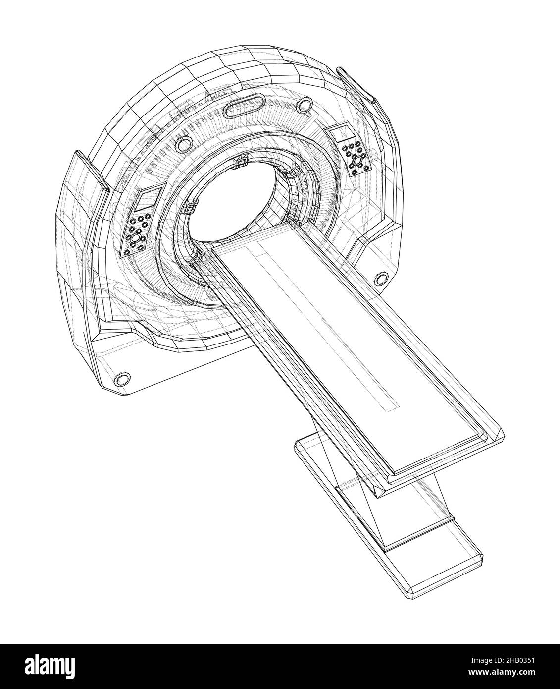 Mri 3d Black and White Stock Photos & Images - Alamy