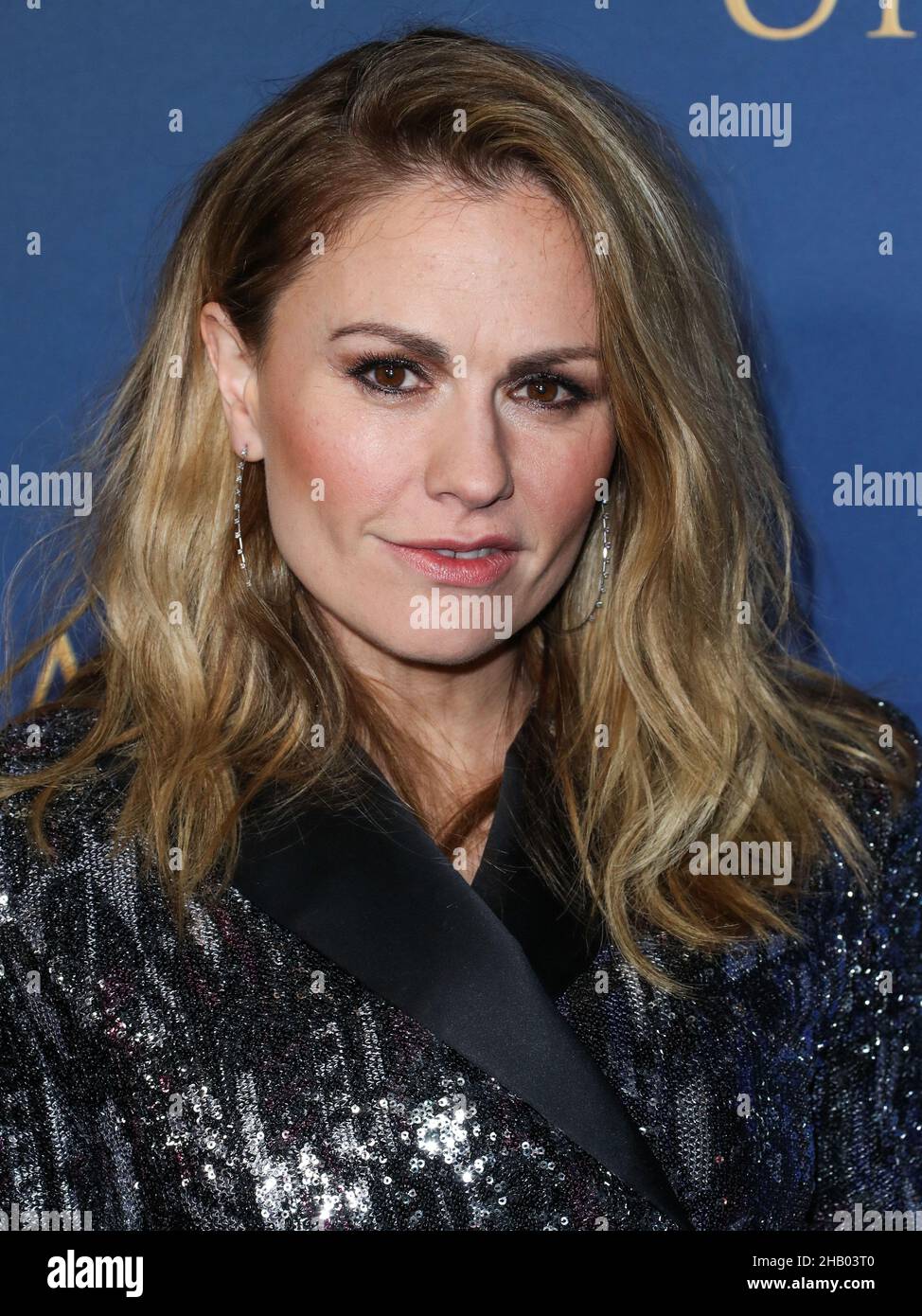 Actress anna paquin arrives premiere hi-res stock photography and ...