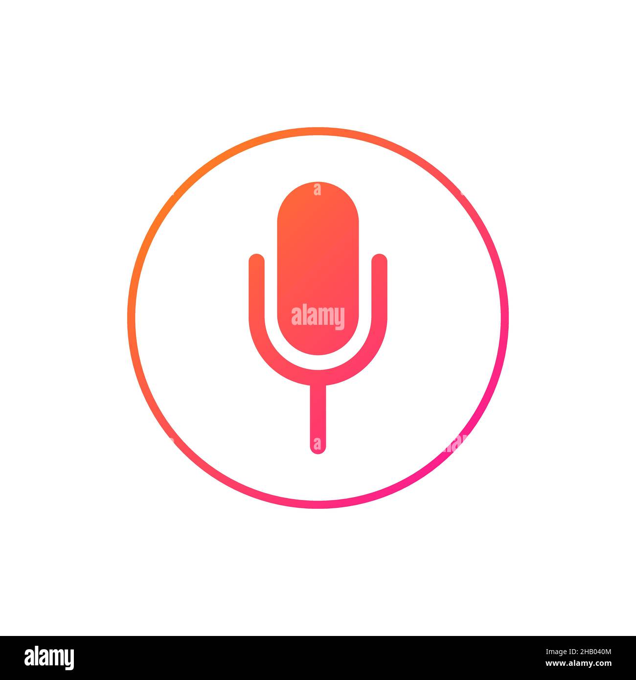 Voice assistant hi tech ai artificial intelligence speech recognition ...