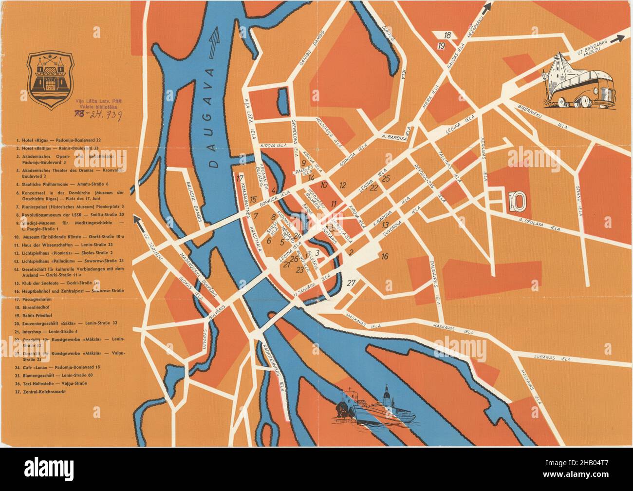 Riga Map, Old Riga Map, Old Riga City, Retro Riga Map, Vintage Riga ...