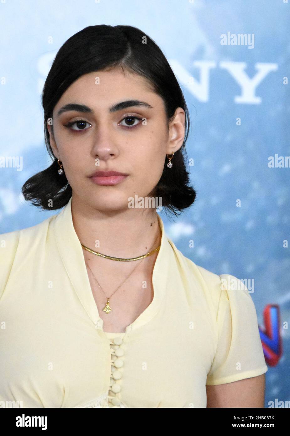 Los Angeles, California, USA 13th December 2021 Actress Yasmeen ...