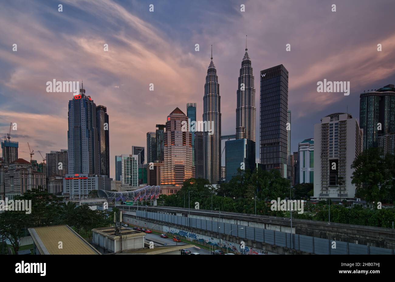 Kuala Lumpur City Centre Stock Photo - Alamy