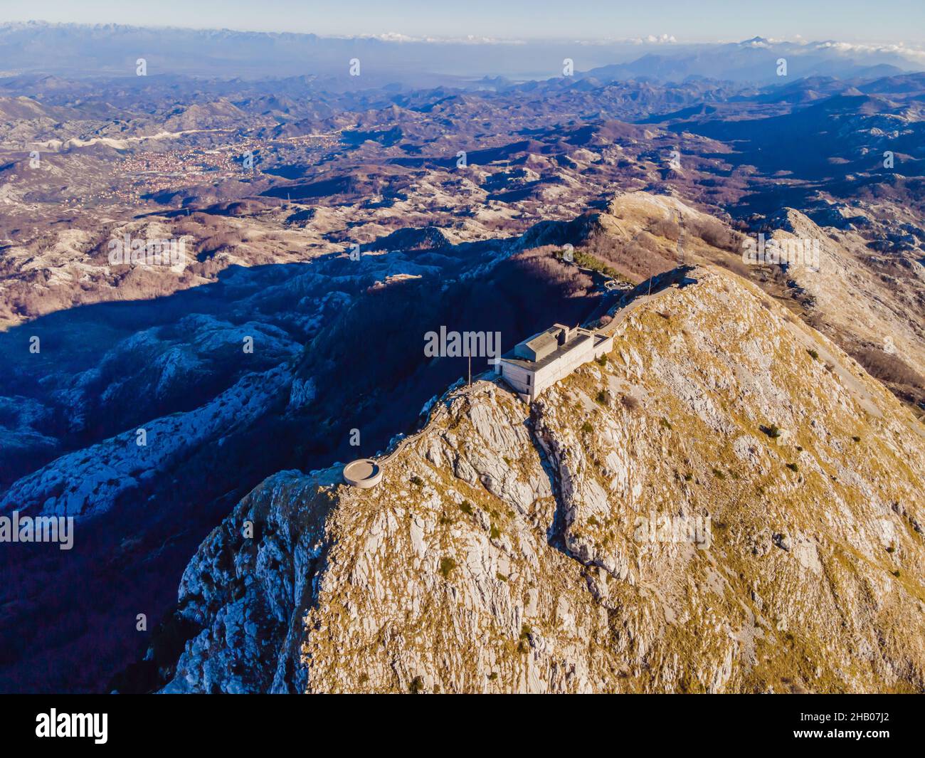 Mausoleum of petar ii petrovic njegos hi-res stock photography and ...
