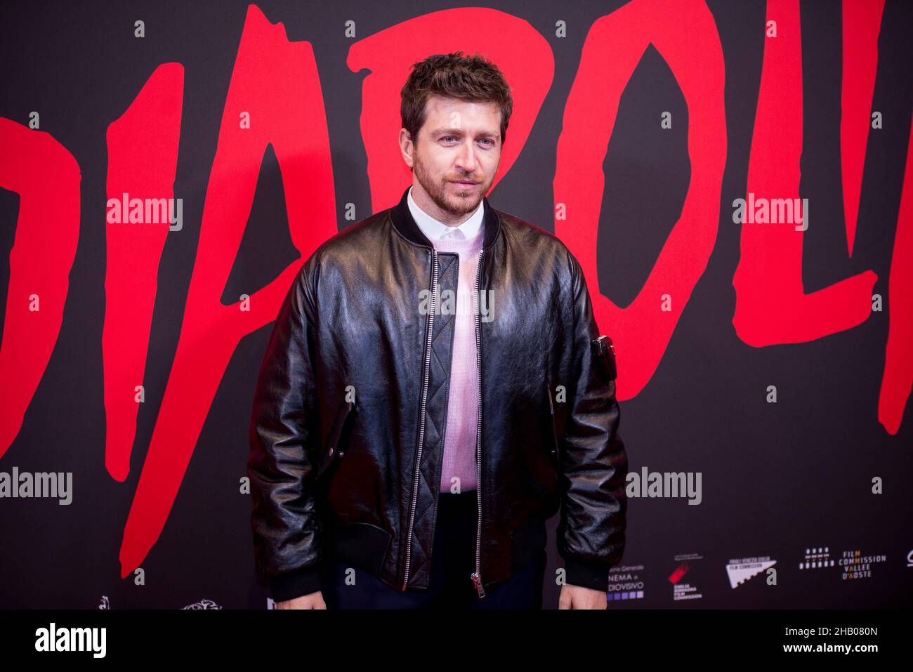 Alessandro Roja attends the premiere of the movie "Diabolik" at Cinema ...