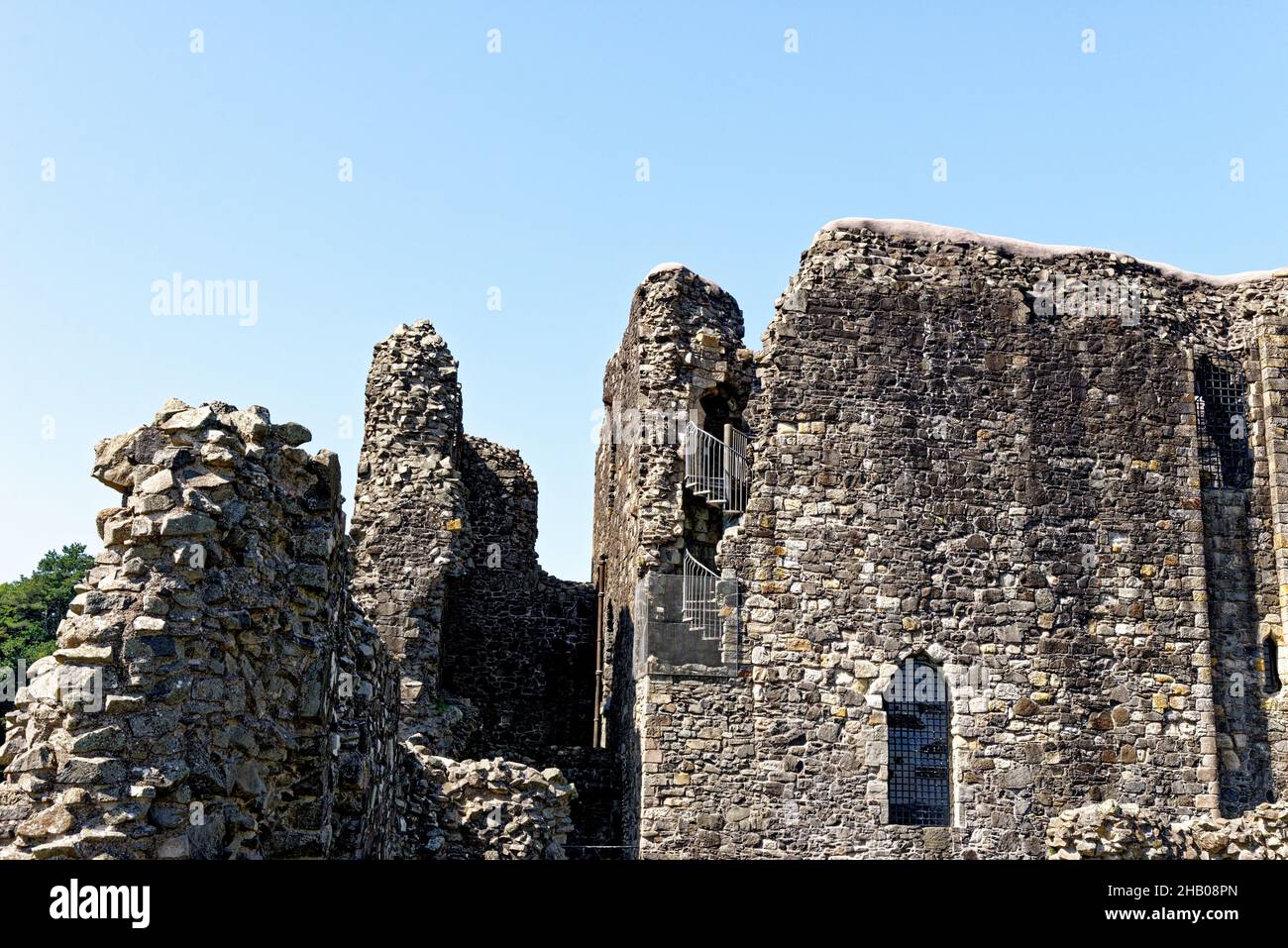 Dundonald Castle, South Ayrshire, Scotland, UK - 22nd of July 2021. The ...
