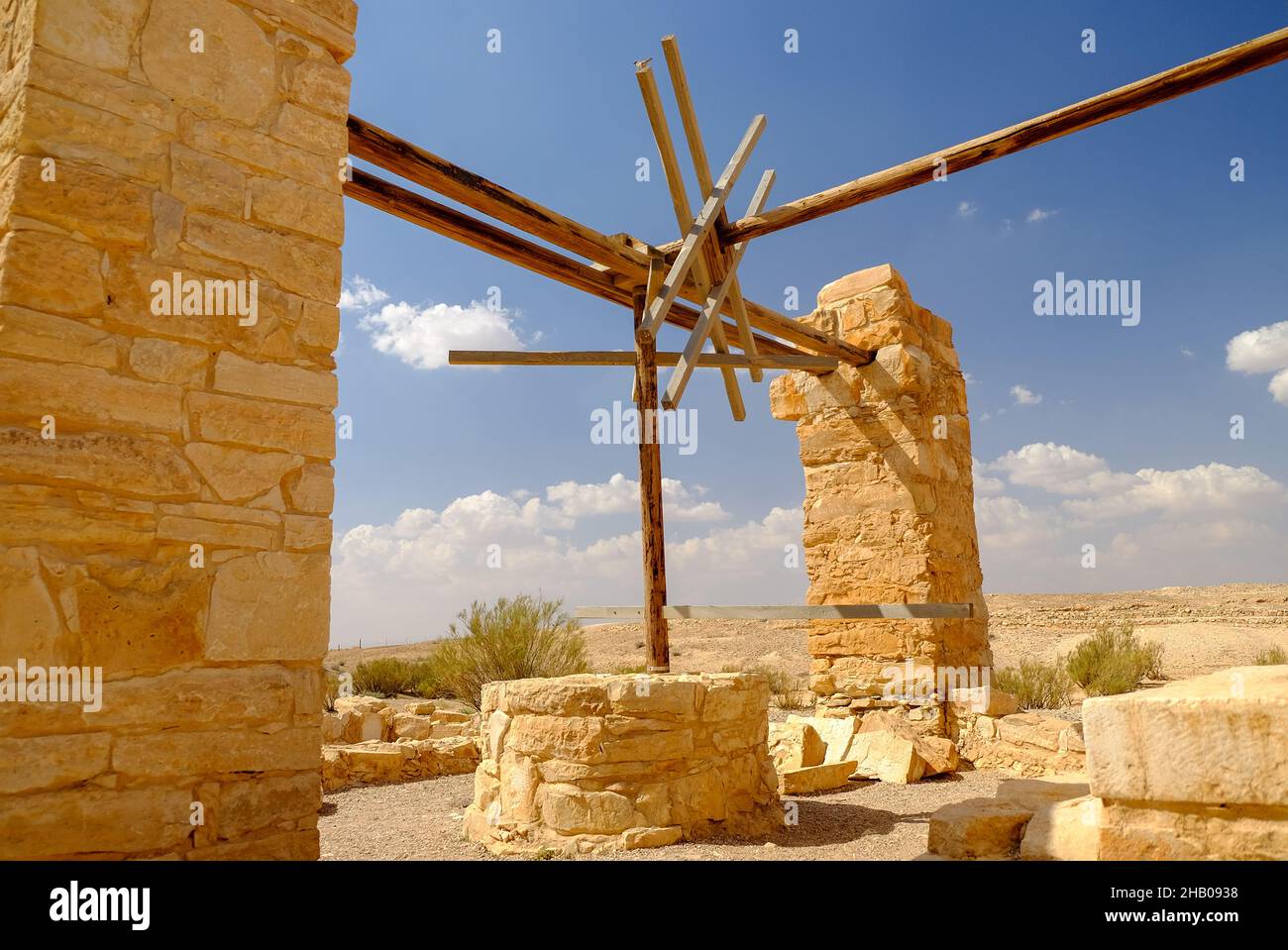 Historical Quseir Amra desert castle in Jordan Stock Photo - Alamy