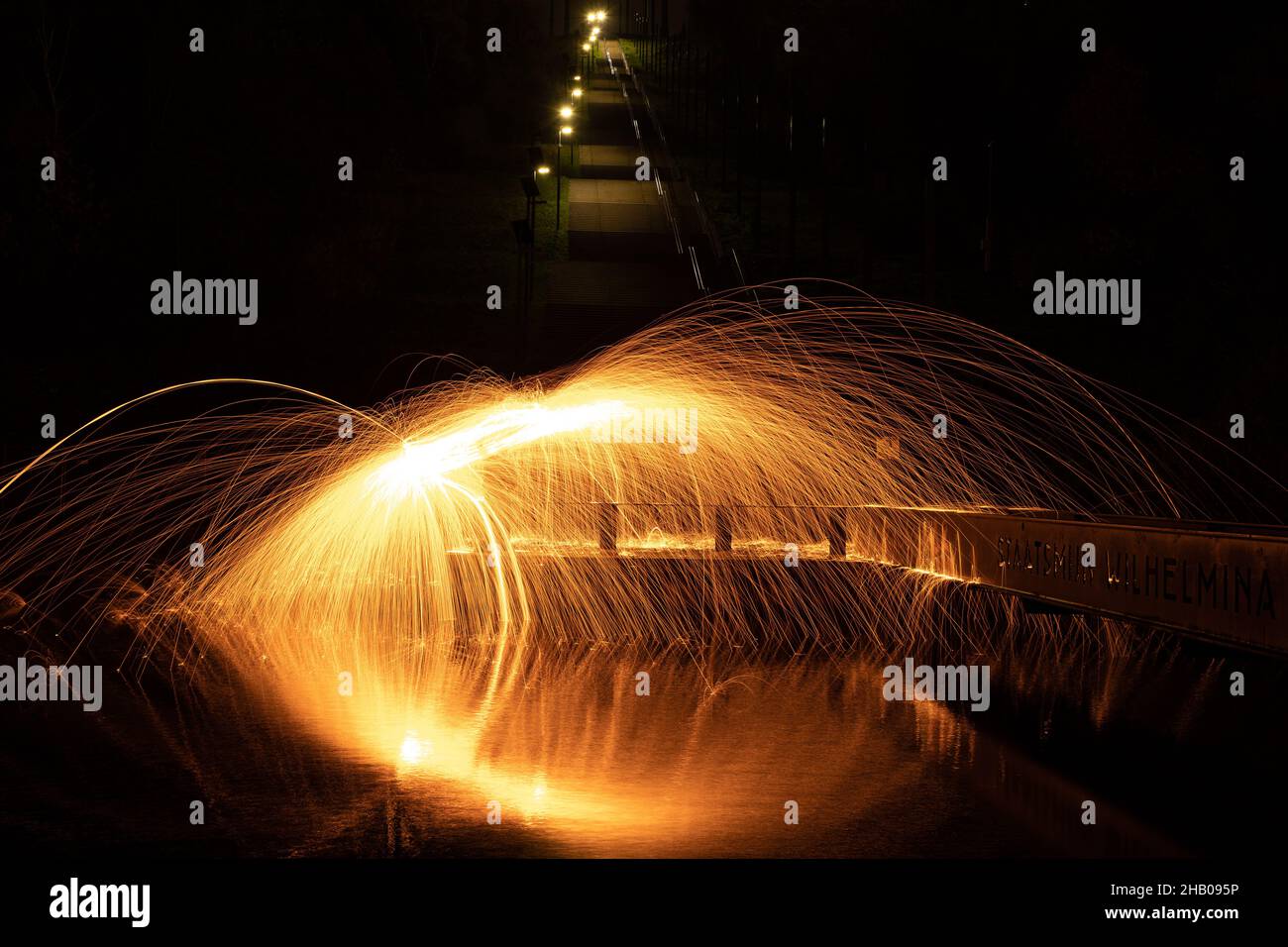 Abstract freeze light - insubstantial nature background Stock Photo - Alamy